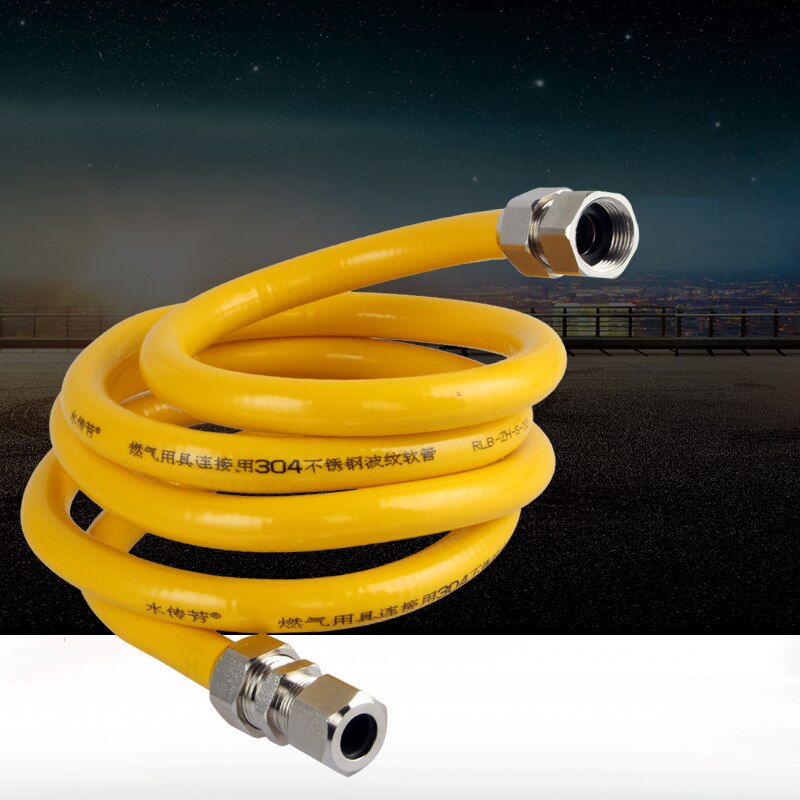 304 stainless steel gas pipe 13.5/16/16.8mm gas pi... – Grandado