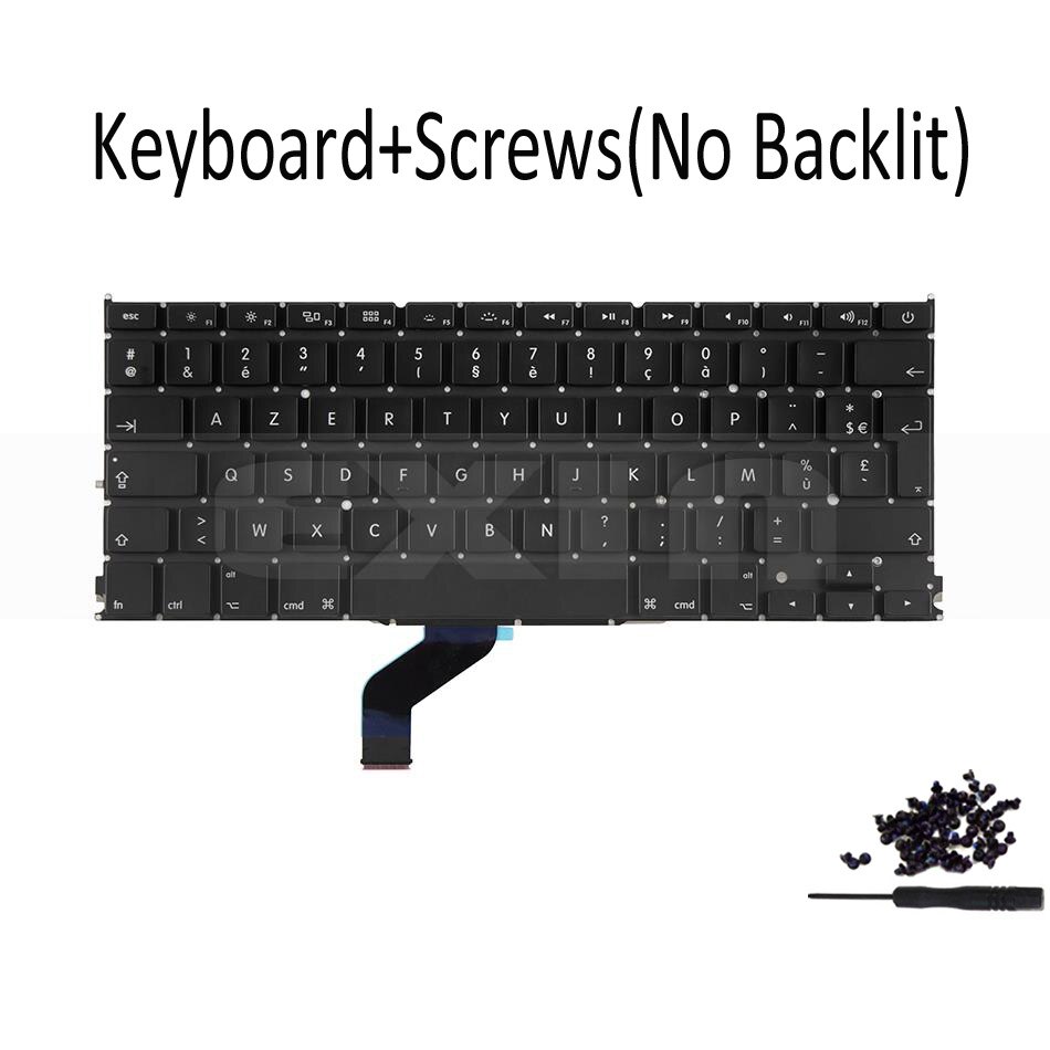 for Apple Macbook Pro Retina 13" A1425 French Keyb... – Grandado