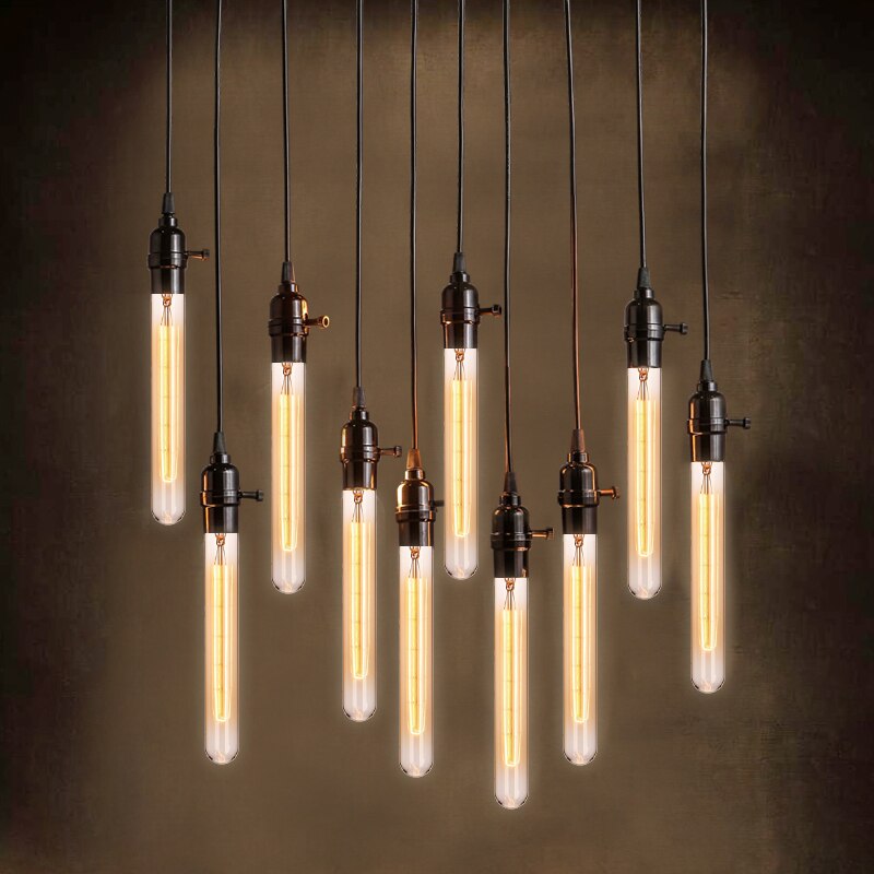 Retro Edison Lamp E27 220V 40W ST64 A19 A60 G80 G9... – Grandado