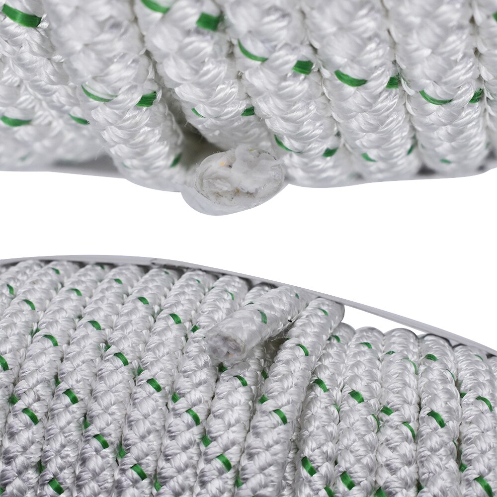 100FT Double Braid Polyester Rope 3/8 4800Lbs BREA... – Grandado