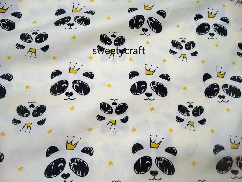 Panda Print Stoffen Handgemaakte Tela Algodon Diy ... – Vicedeal