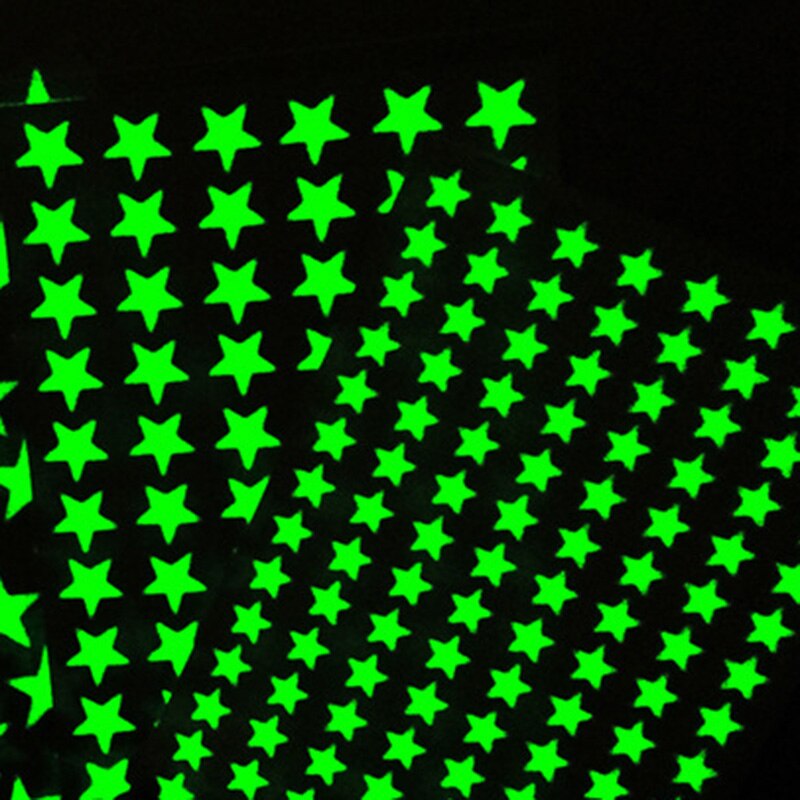 Bright Luminous Stickers Stars and Moon Children's... – Grandado