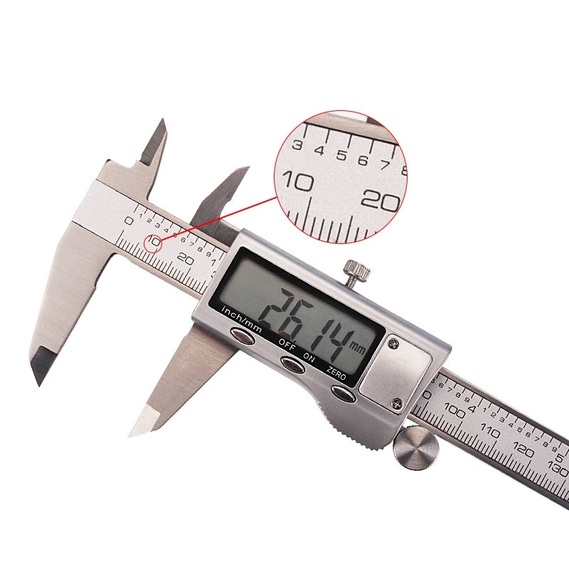Measuring Tool Stainless Steel Digital Caliper 6 "... – Grandado