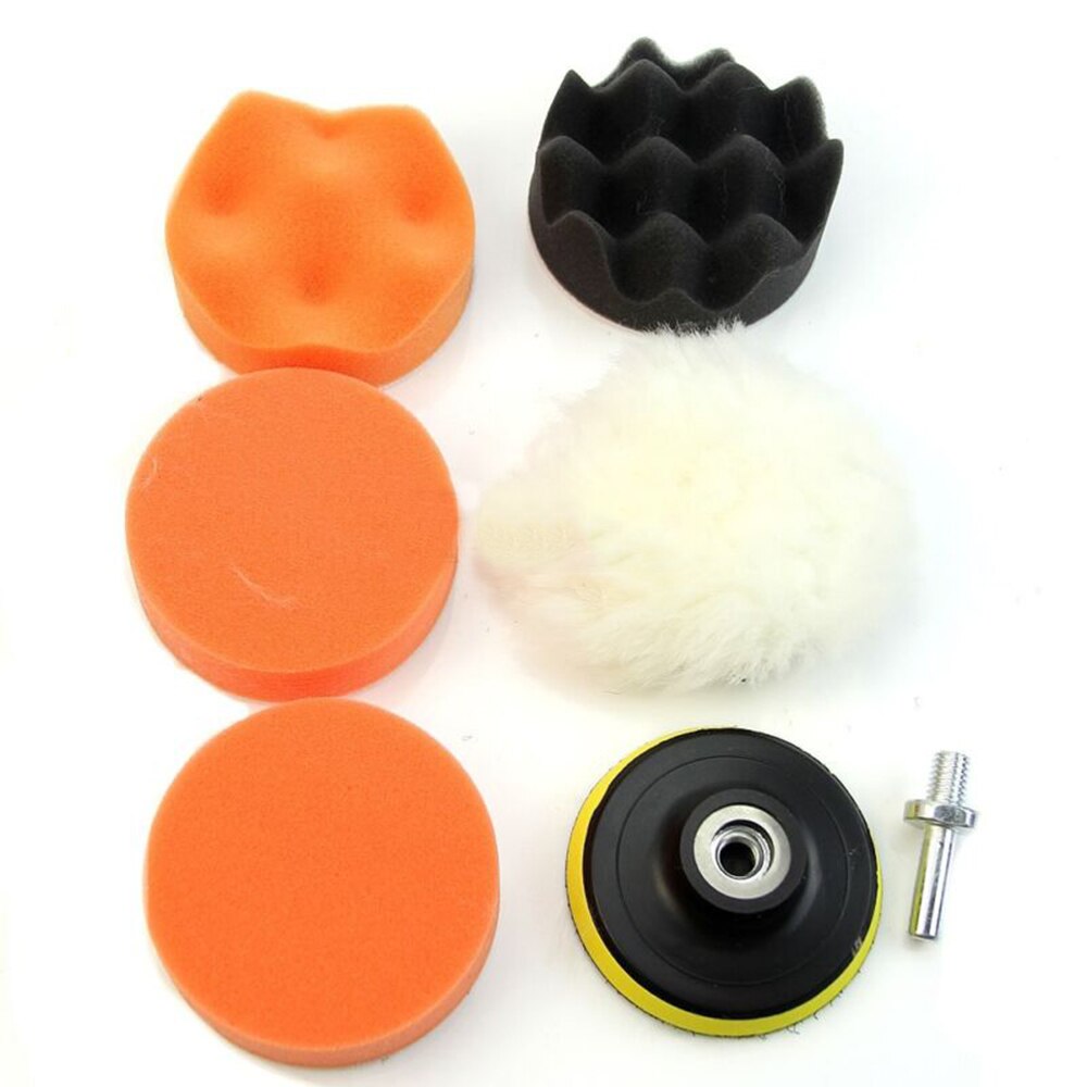 M10 Thread Polishing Pad Foam+Wool Adapter 7Pcs Bu... – Grandado