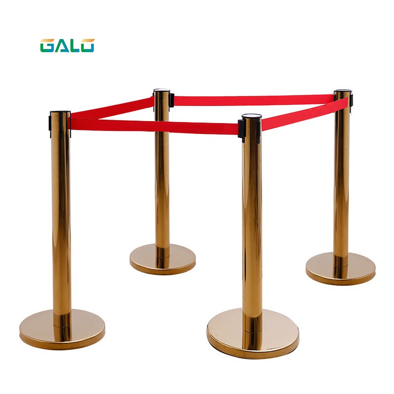 Retractable Stanchions Set Queue Barrier Line Post... – Vicedeal