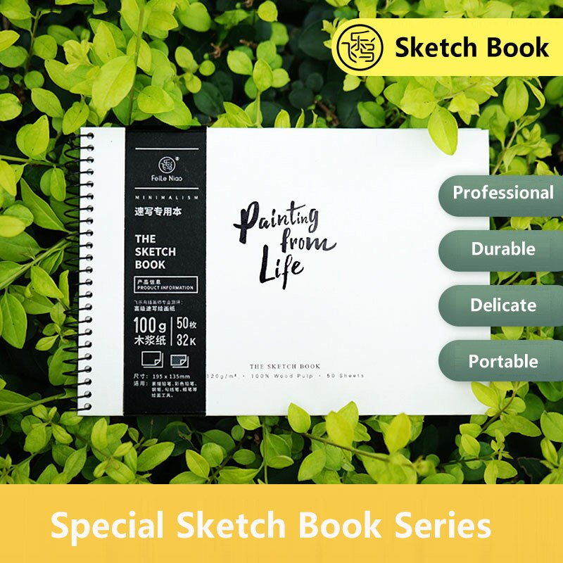 Sketching Comprehensive Exercise Book Hand Painted... – Grandado