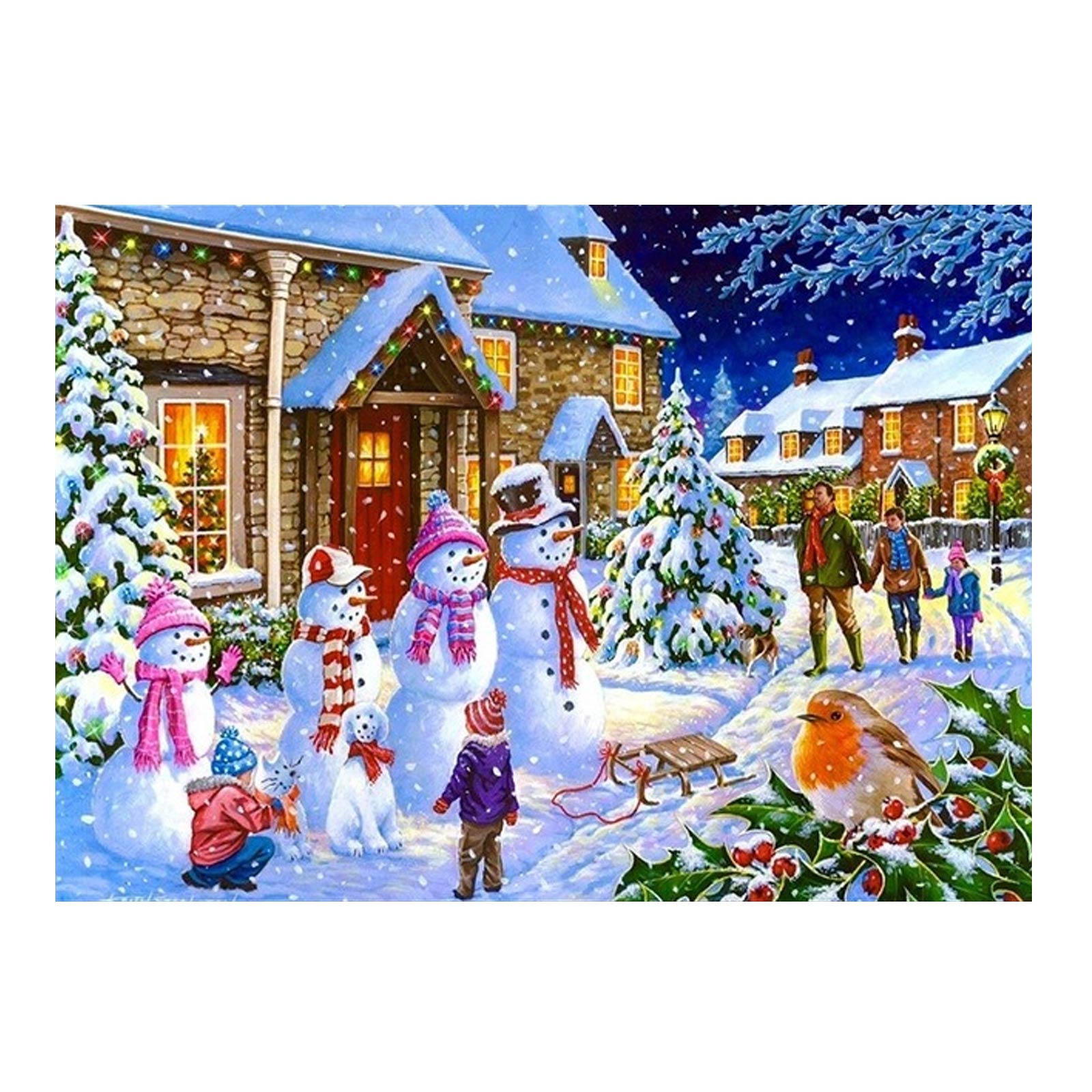 DIY 5D Diamond Painting Kit Christmas Rhinestone E... – Grandado