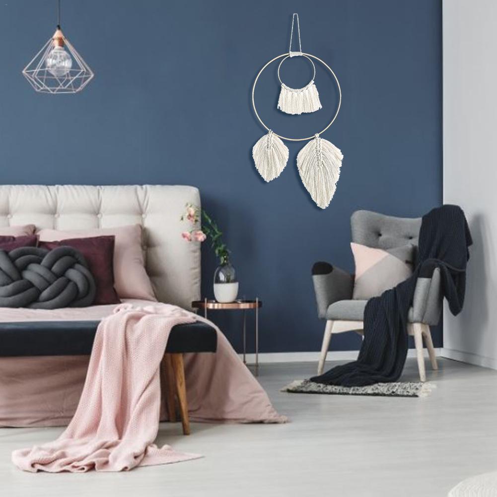 Macrame nordisk gobelin vægophæng håndvævet enkel ... – Grandado