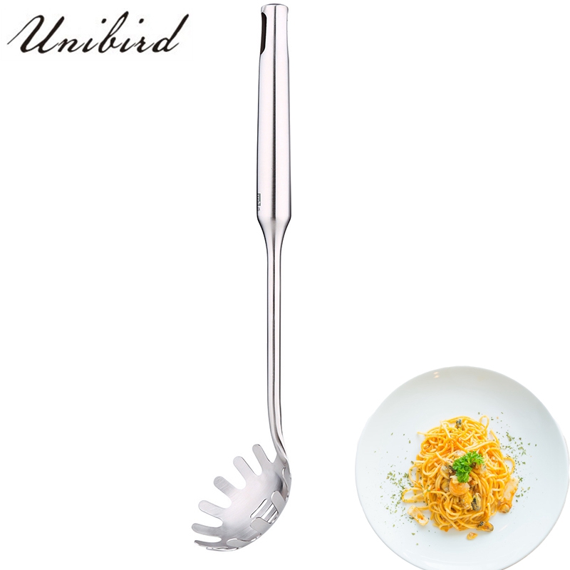 Unibird spagettisked i rostfritt stål med långt ha... – Grandado