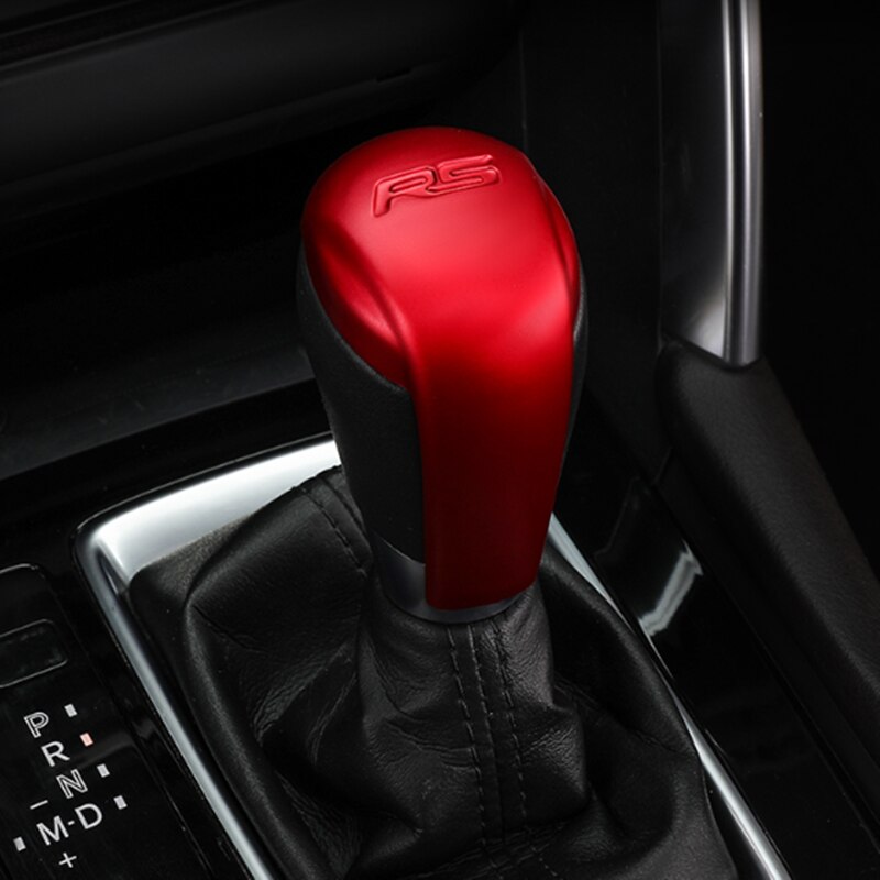 Red Car Gear Shift Knob Cover Gear Head Case Trim ... – Grandado
