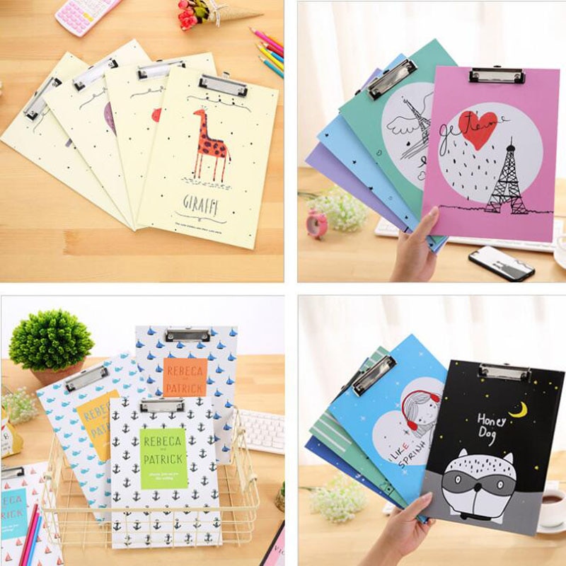 A4 Size Wooden Clipboard Clip Board Office School ... – Grandado