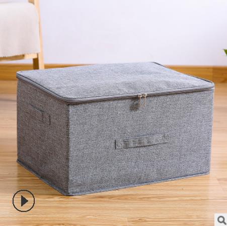 Foldable Cotton Linen Storage Box Storage Boxes wi... – Grandado