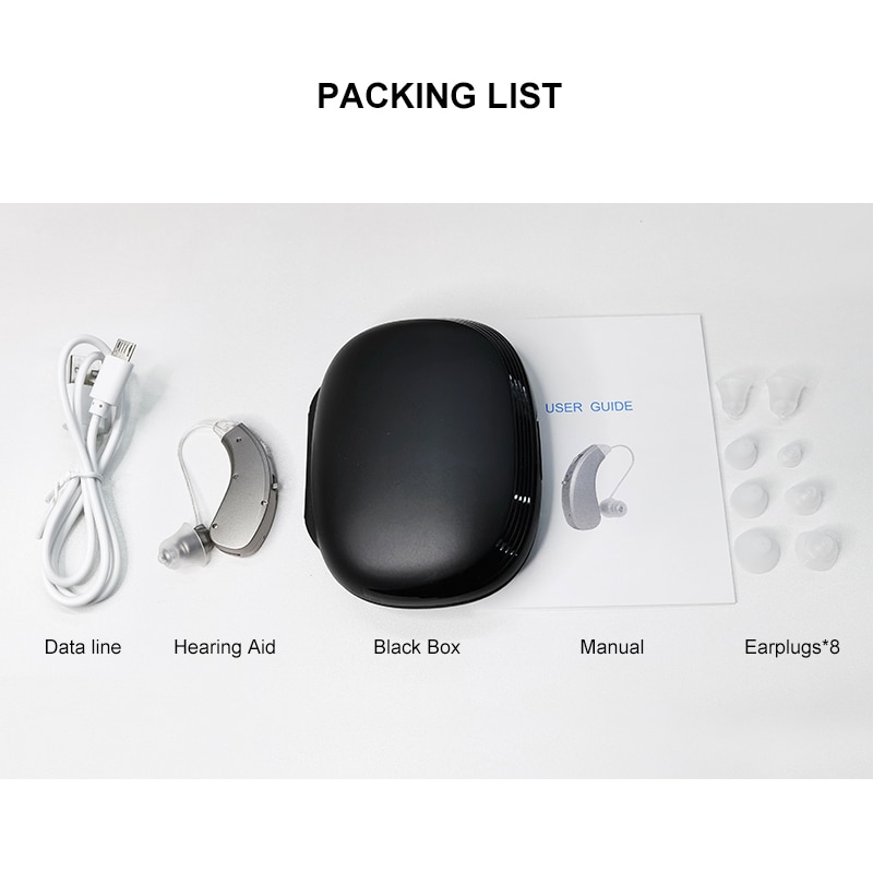 Rechargeable Hearing Aids Noise Reduction Invisibl... – Grandado
