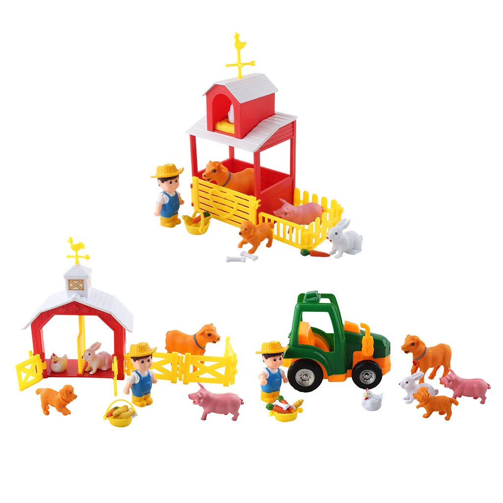 Children DIY Miniature Farm House Series Simulatio... – Grandado