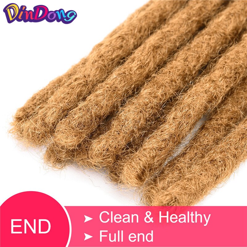 DinDong 10 inch Synthetic Dreadlocks Men Handmade ... – Grandado