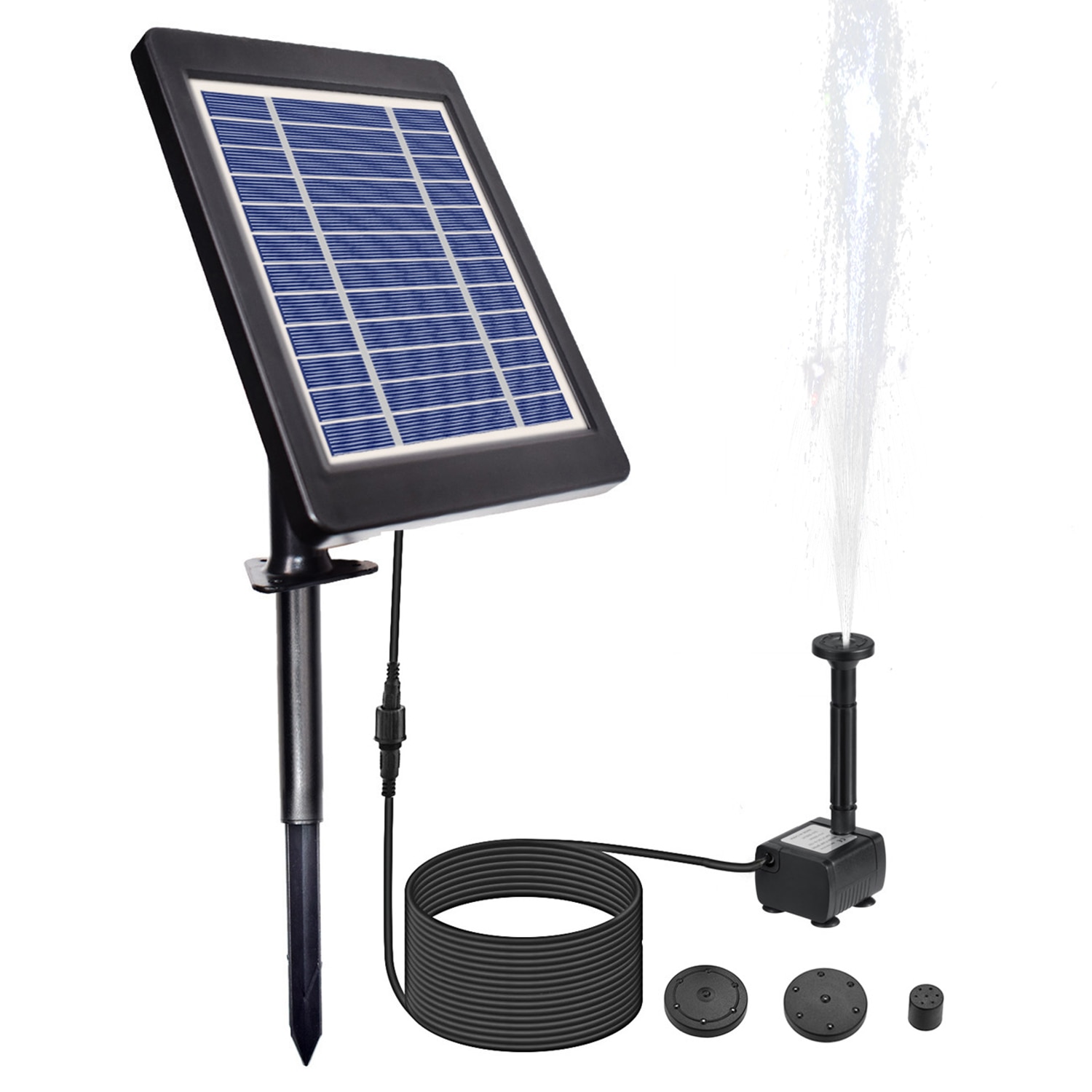 Solar Powered Brunnen Pumpe Einstellbare Solar Pan... – Vicedeal