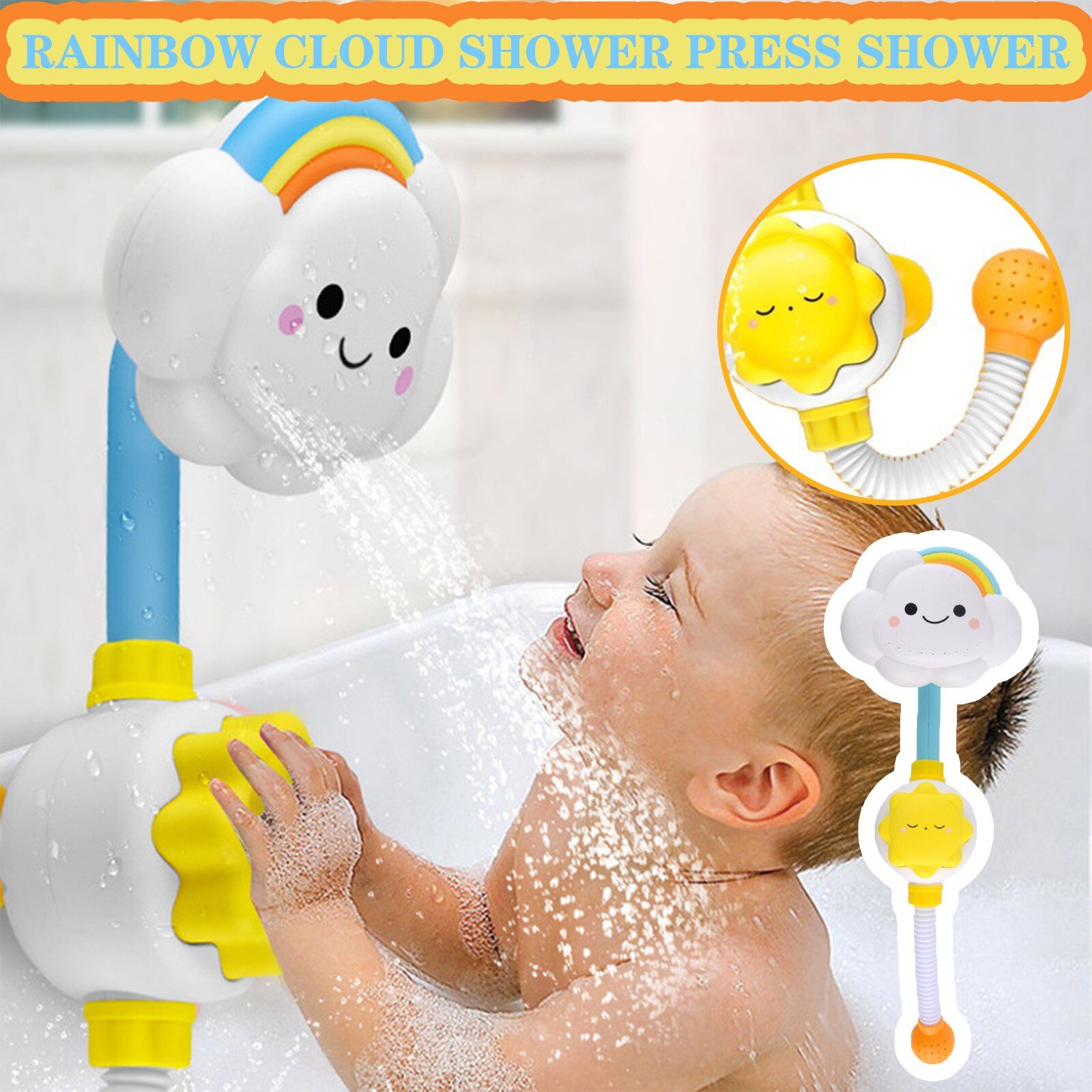 Children's bathing baby playing in the water float... – Grandado