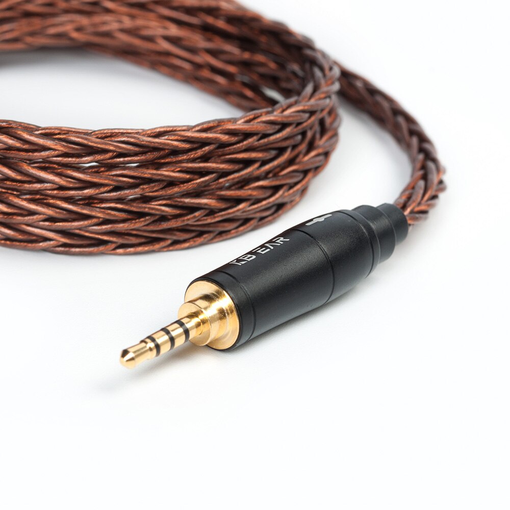 KBEAR 8 Core Oxygen-free Copper Earphone Cable For... – Vicedeal
