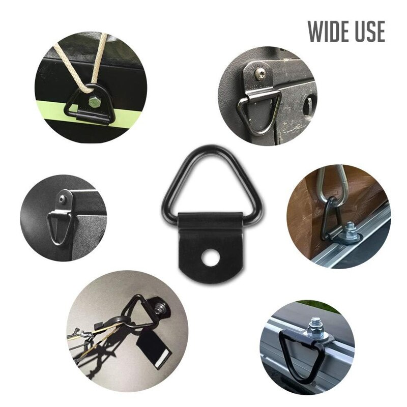 20 stk lastbinding d form trækkrog holdbar metalan... – Grandado