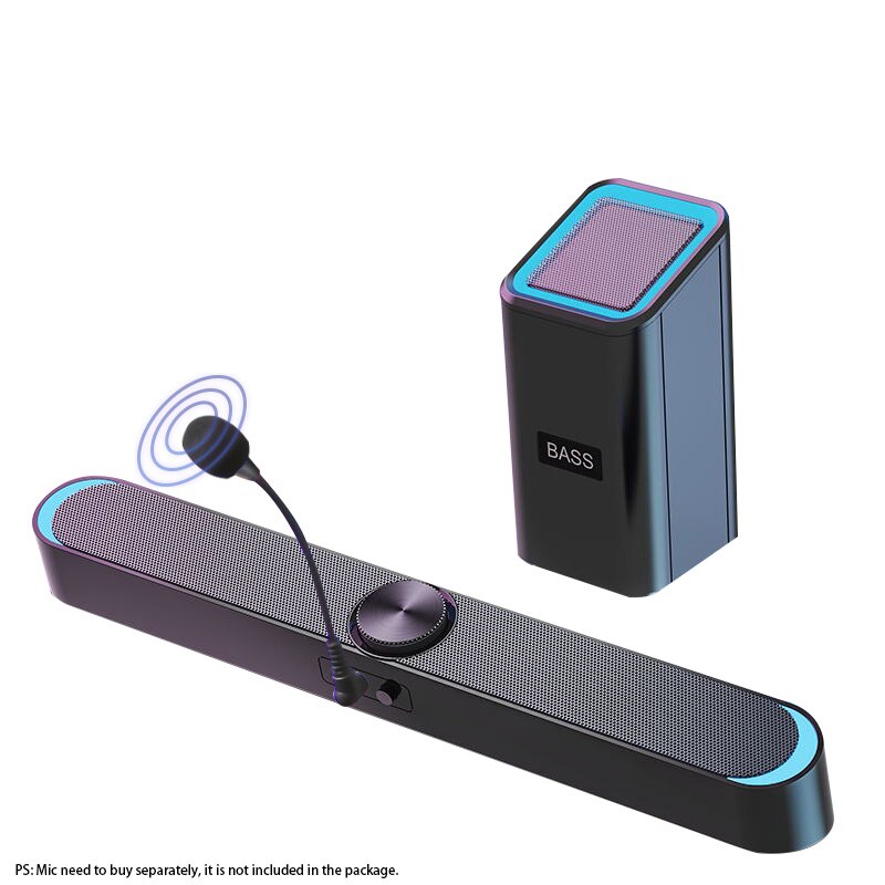 TV Sound Bar USB Wired and Wireless Bluetooth Spea... – Vicedeal