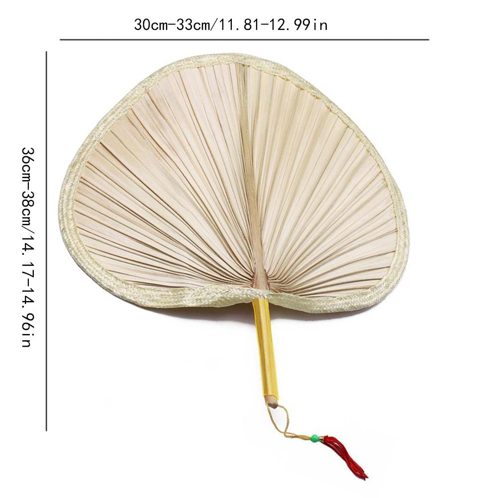 Palm Leaf Fan Handmade Vintage Fan Handheld Palm F... – Grandado