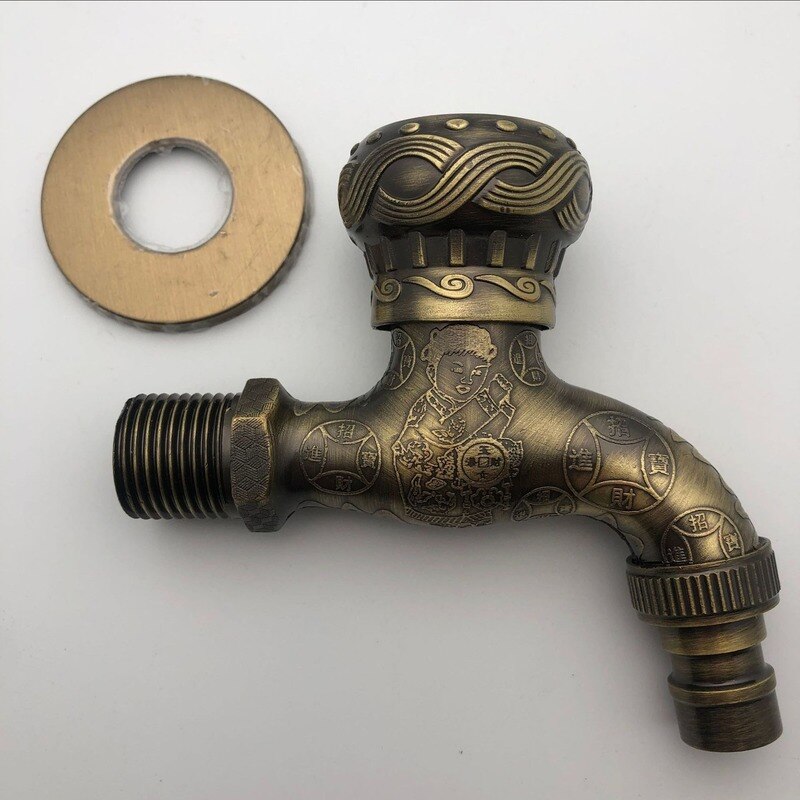 Outdoor Kraan Carving Muur Fles Kraan Kraan Zinkle... – Vicedeal