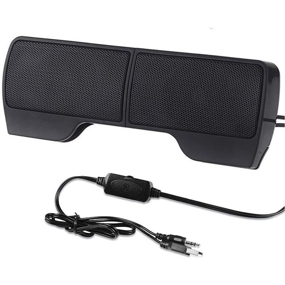 Portable Clip-On USB Powered Stereo Speaker Soundb... – Grandado