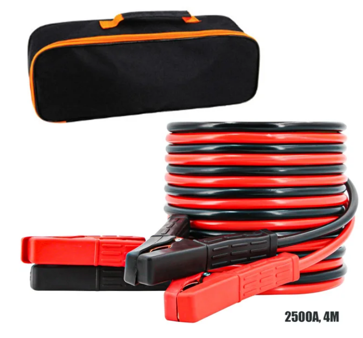 Heavy Duty 4M 2500A Car Battery Jump Leads Booster... – Grandado