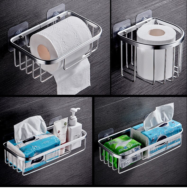 Suctorial Tissue Holder Wall Hangers Hole Punched ... – Grandado