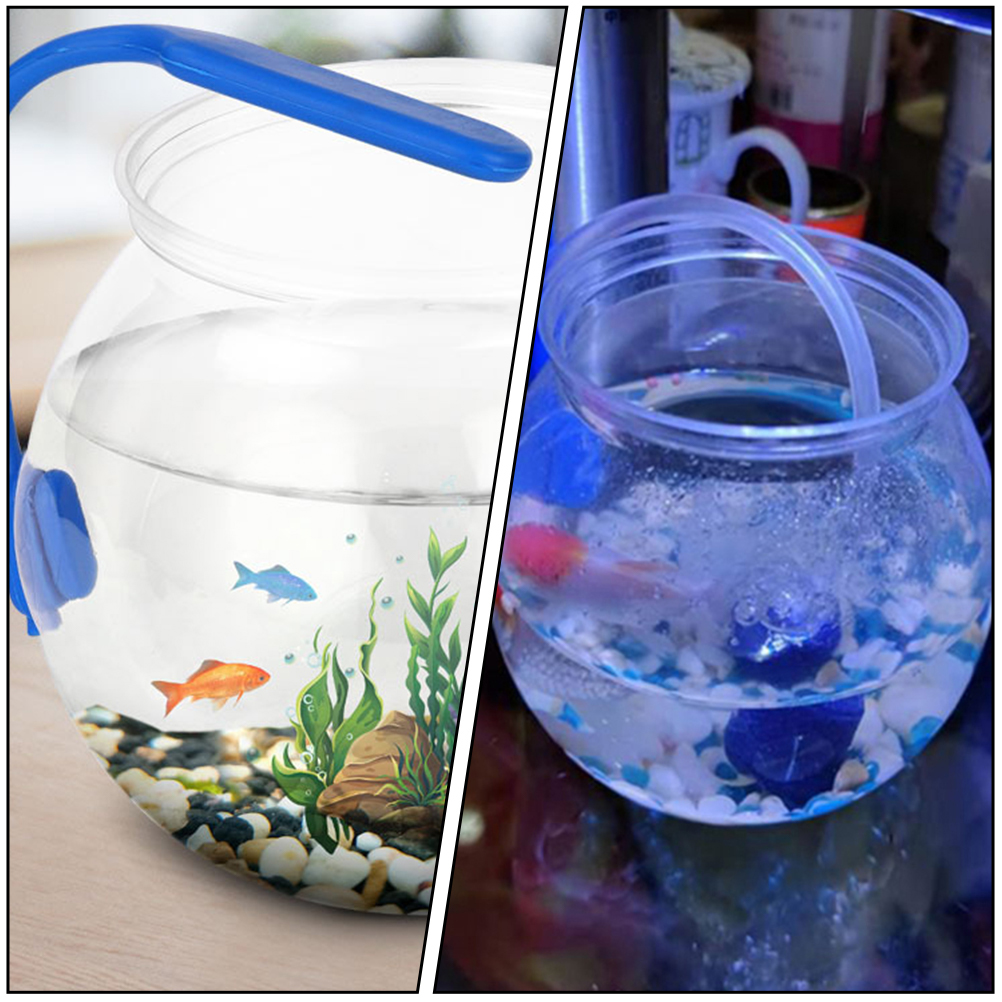 4Pcs Desktop Fish Tanks Transparent Fish Aquariums... – Vicedeal
