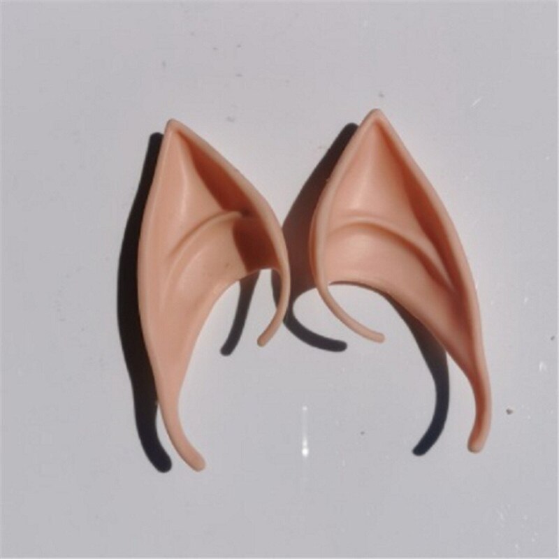 1 Pair Latex Elf Ears Pointed Cosplay Mask Solid F... – Vicedeal