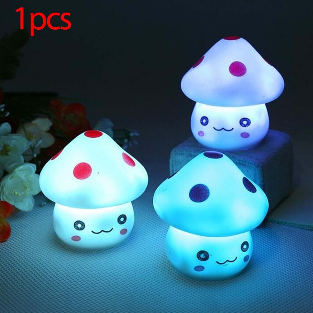 Light Toys for Kids Night Light Colorful Mushroom ... – Grandado