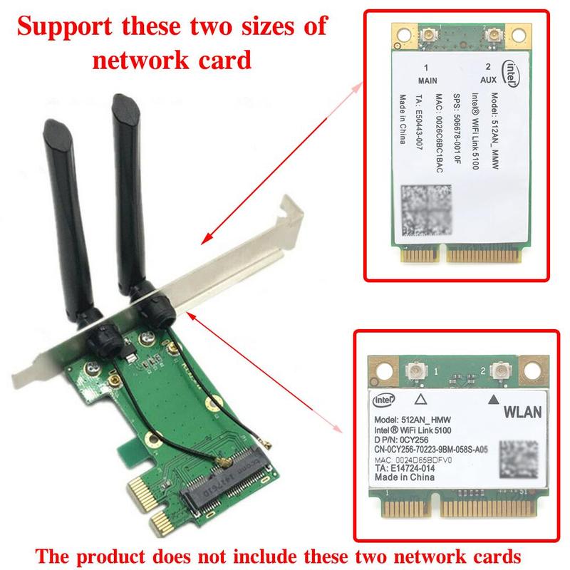 1Pcs Wireless Wifi Network Adapter Card Mini PCIE ... – Grandado