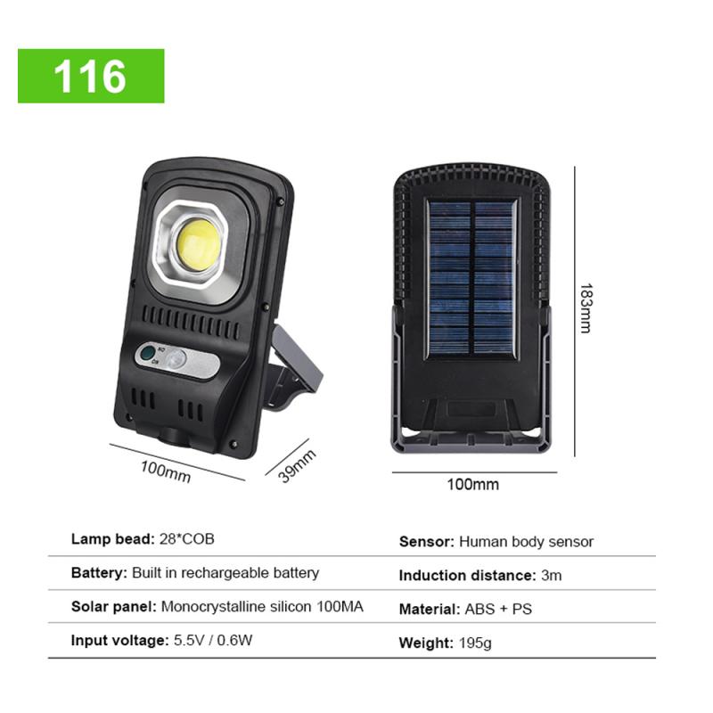LED Solar Power PIR Motion Sensor Wall Lights Outd... – Vicedeal