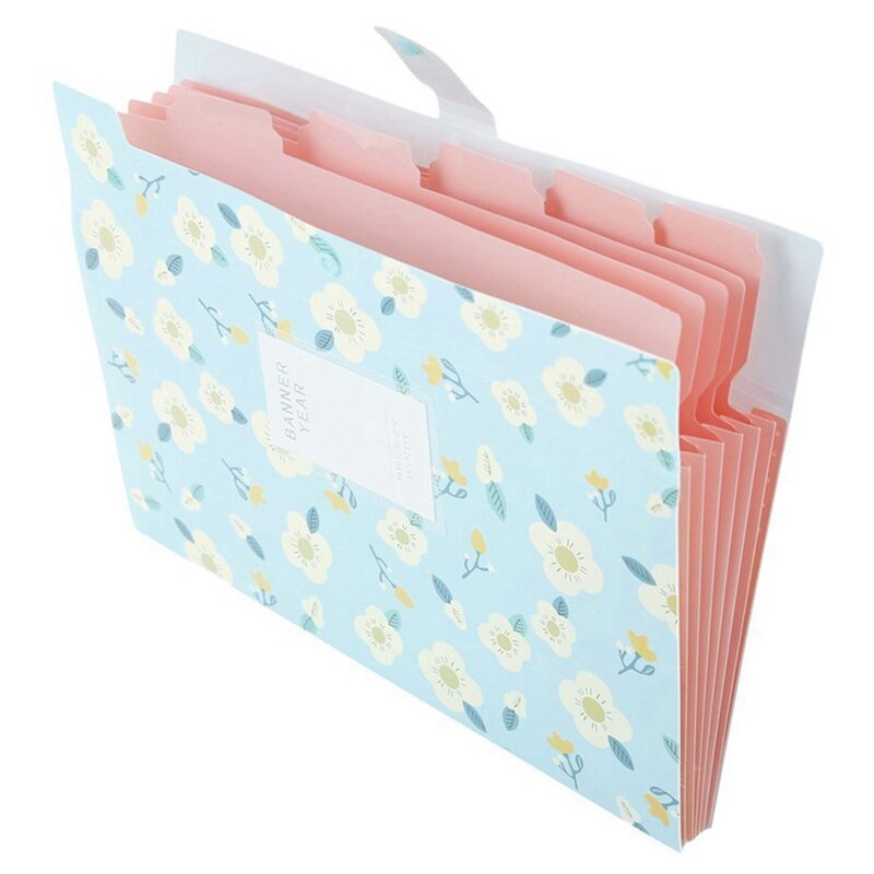 Skydue Floral Printed Accordion Document File Fold... – Grandado Skydue Floral Printed Accordion Document File Fold... – Grandado