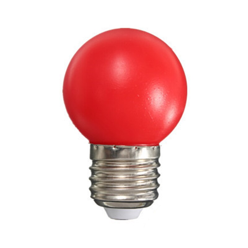 Colorful Globe Light Bulb E27 Led Bar Light 1W Whi... – Vicedeal