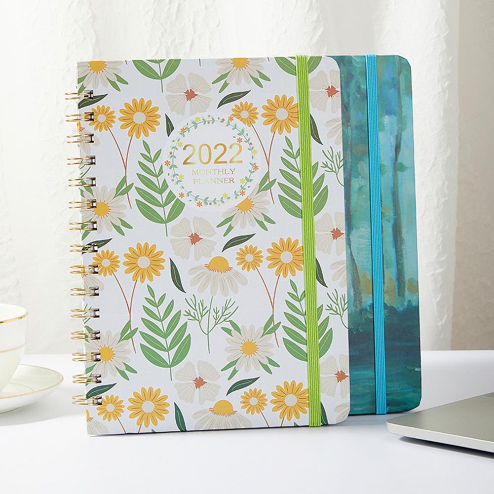 2022 A5 Daily Plan Notebook Schedule Book Notebook... – Vicedeal