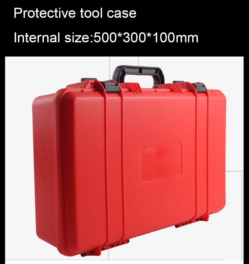 plastic Tool case toolbox suitcase Impact resistan... – Grandado