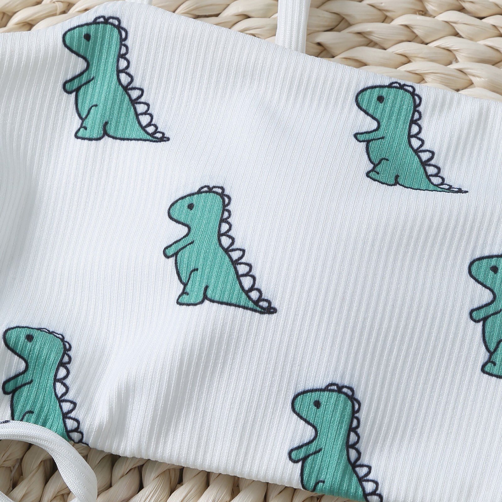 40# Swimwear Women's Dinosaur Printed Push-up Padd... – Grandado