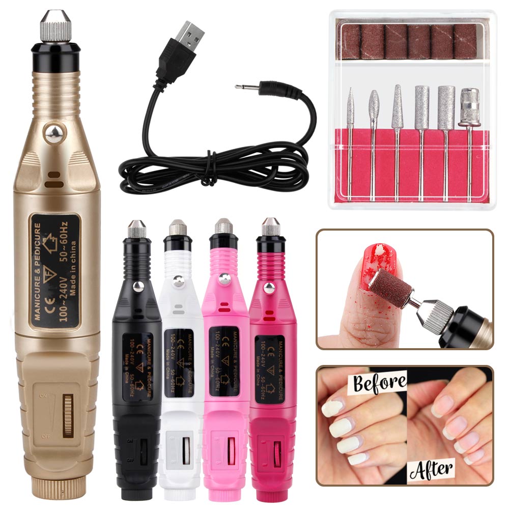 Electric Nail Drill Machine Tool Manicure Ceramic ... – Vicedeal