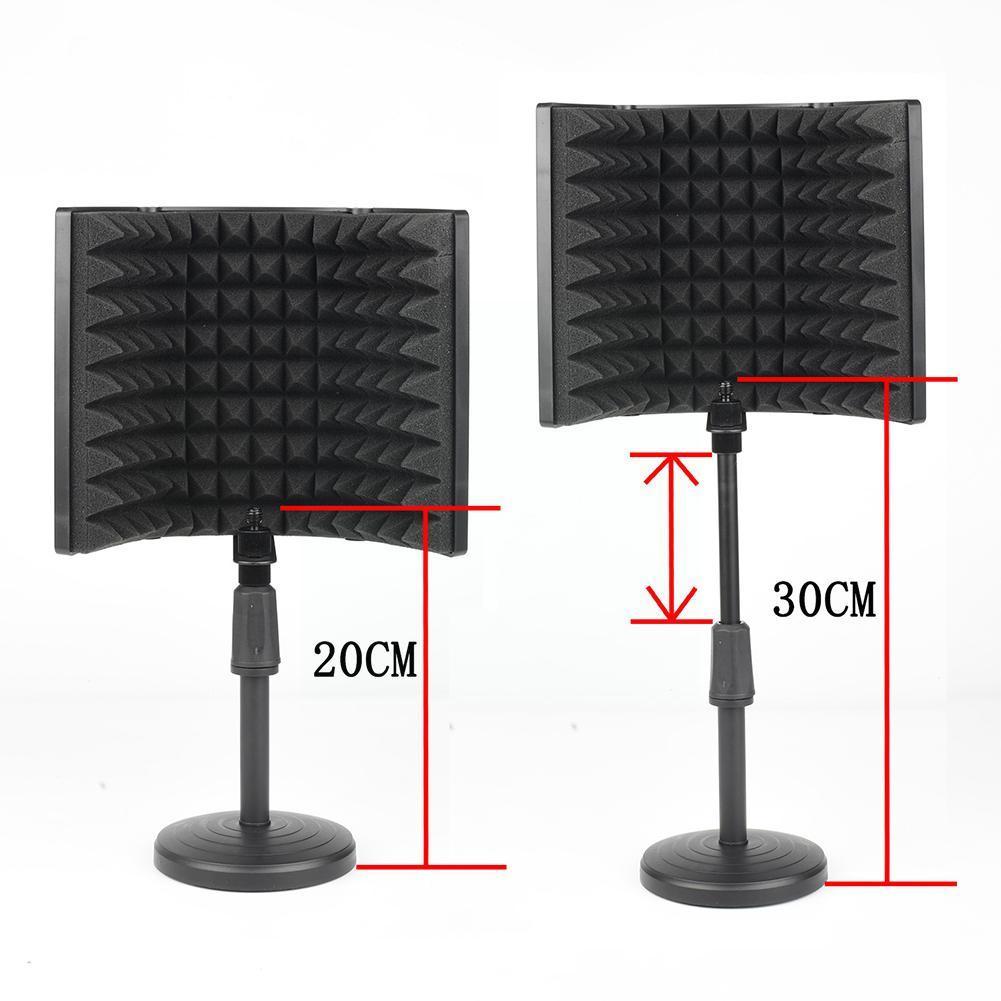Microphone Isolation 3 Panel With Stand Sound-proo... – Grandado