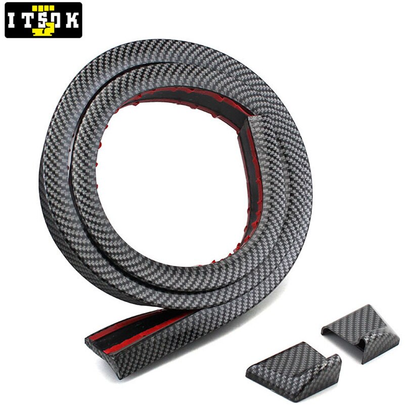 Carbon Fiber Trunk Roof Rubber Strip 4.5cm*1.5m Un... – Grandado