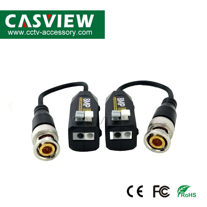 8MP Passieve Video Balun Hd-Cvi/Tvi/Ahd Ondersteun... – Vicedeal