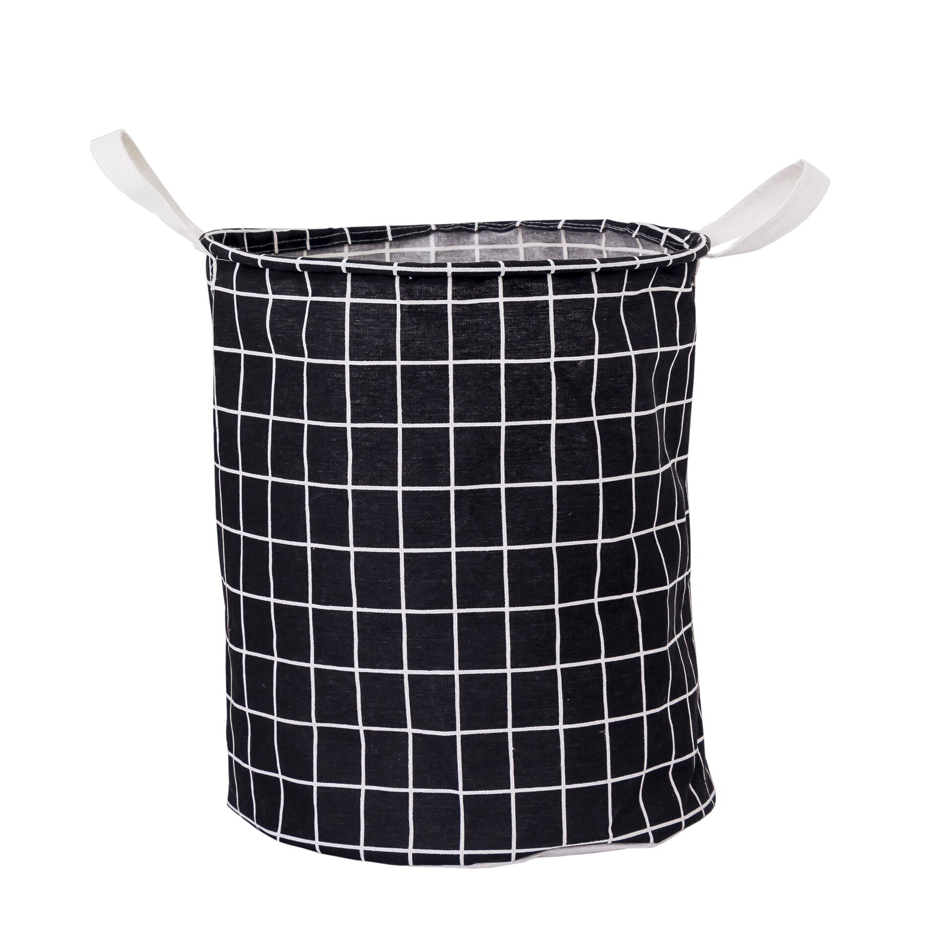 1pc Cotton Linen Collecting Bucket Hamper Washing ... – Vicedeal