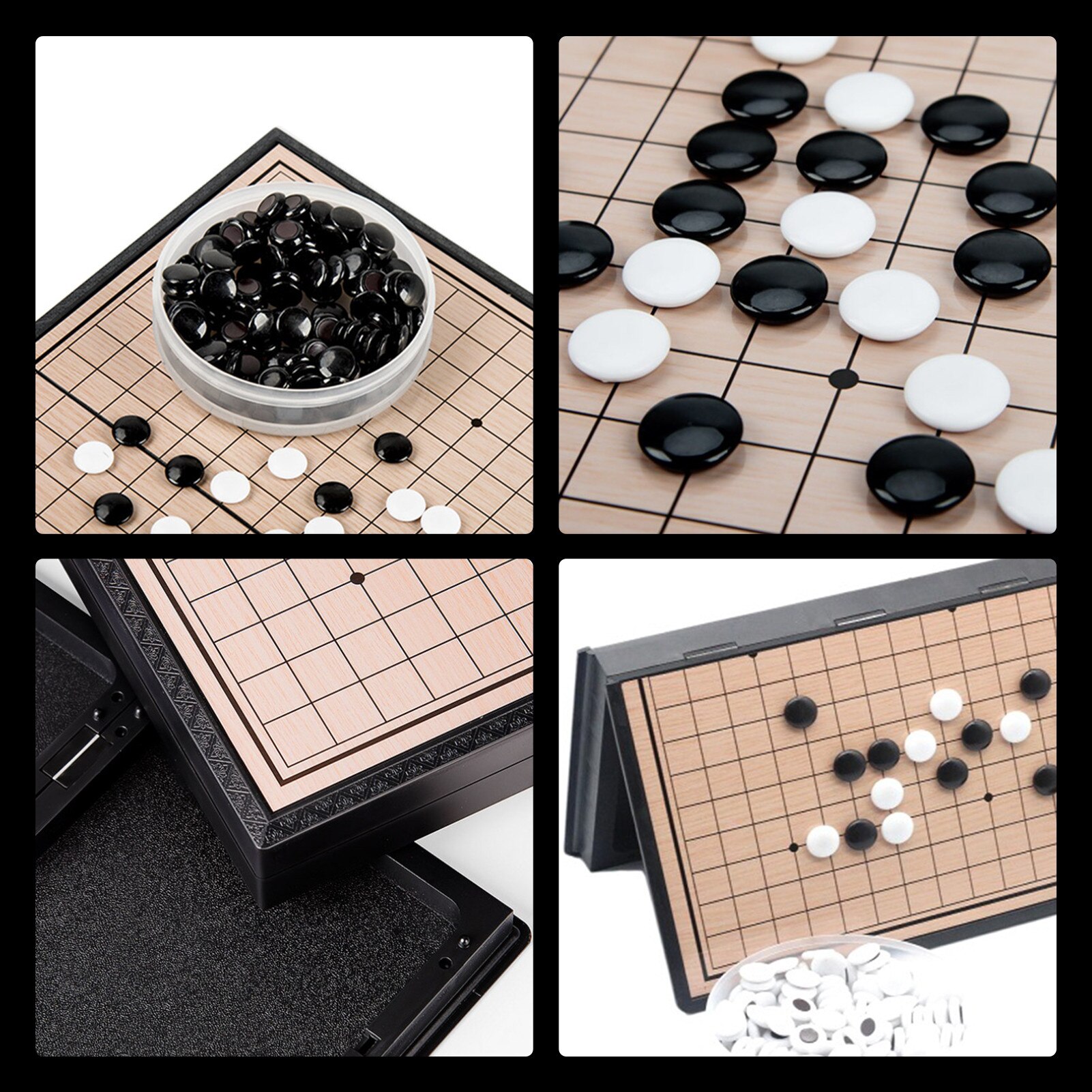 Magnetic Go Chess Game Set Educational Go Strategy... – Grandado