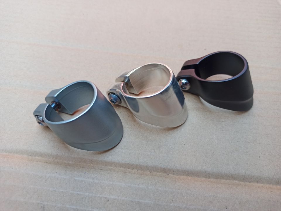 MTB Road Bike Seatpost Clamp 35mm Seat post collar... – Grandado