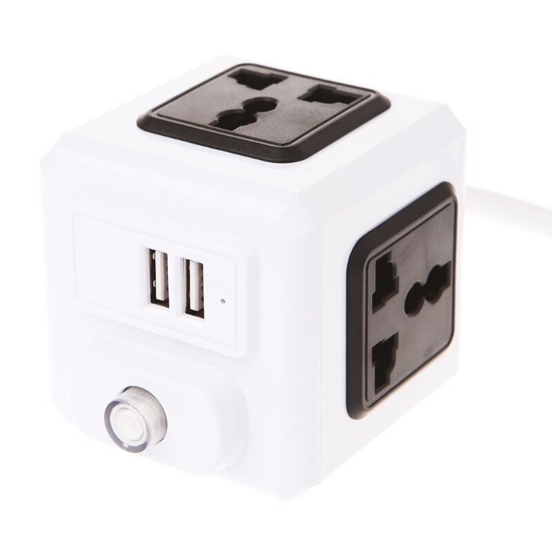 Smart Home Cube EU / US / UK Plug 4 Outer Extensio... – Grandado