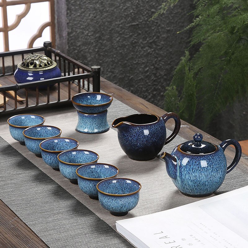 Ceramic Porcelain Tea Set Teaware Tea Cup Set of 6... – Grandado
