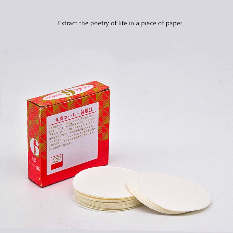 100PCS Runde Kaffee Filter Papier 56mm Anzahl 6 fü... – Vicedeal