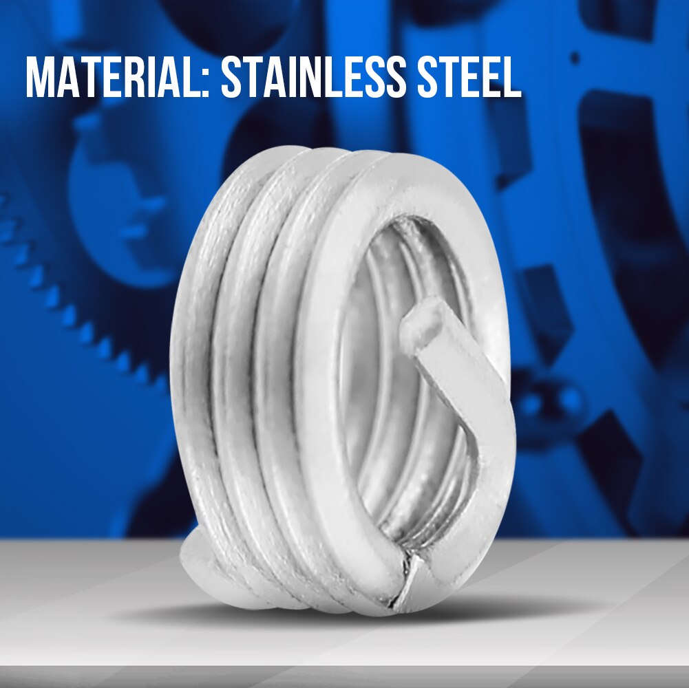 Stainless Steel Coiled Wire Helical Screw Thread I... – Grandado